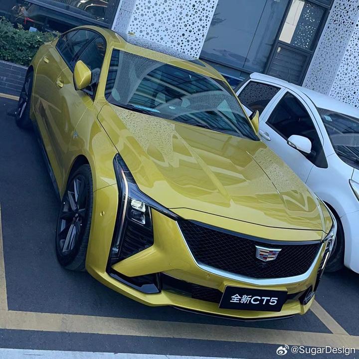 现款28.97万元起售，新款凯迪拉克CT5实车曝光，外观变化很明显 - 知乎