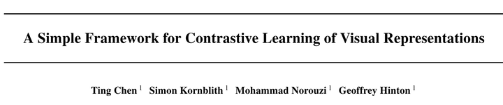 SimCLR for Contrastive Learning - 知乎
