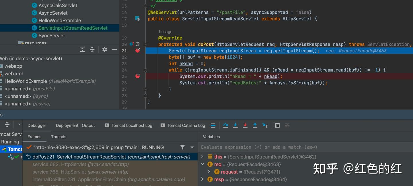 Tomcat阅读笔记 - HttpServlet InputStream流从哪读取来 - 知乎