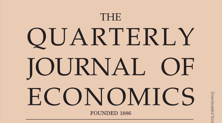 经济学顶刊The Quarterly Journal of Economics （季刊）2023年第1期 - 知乎
