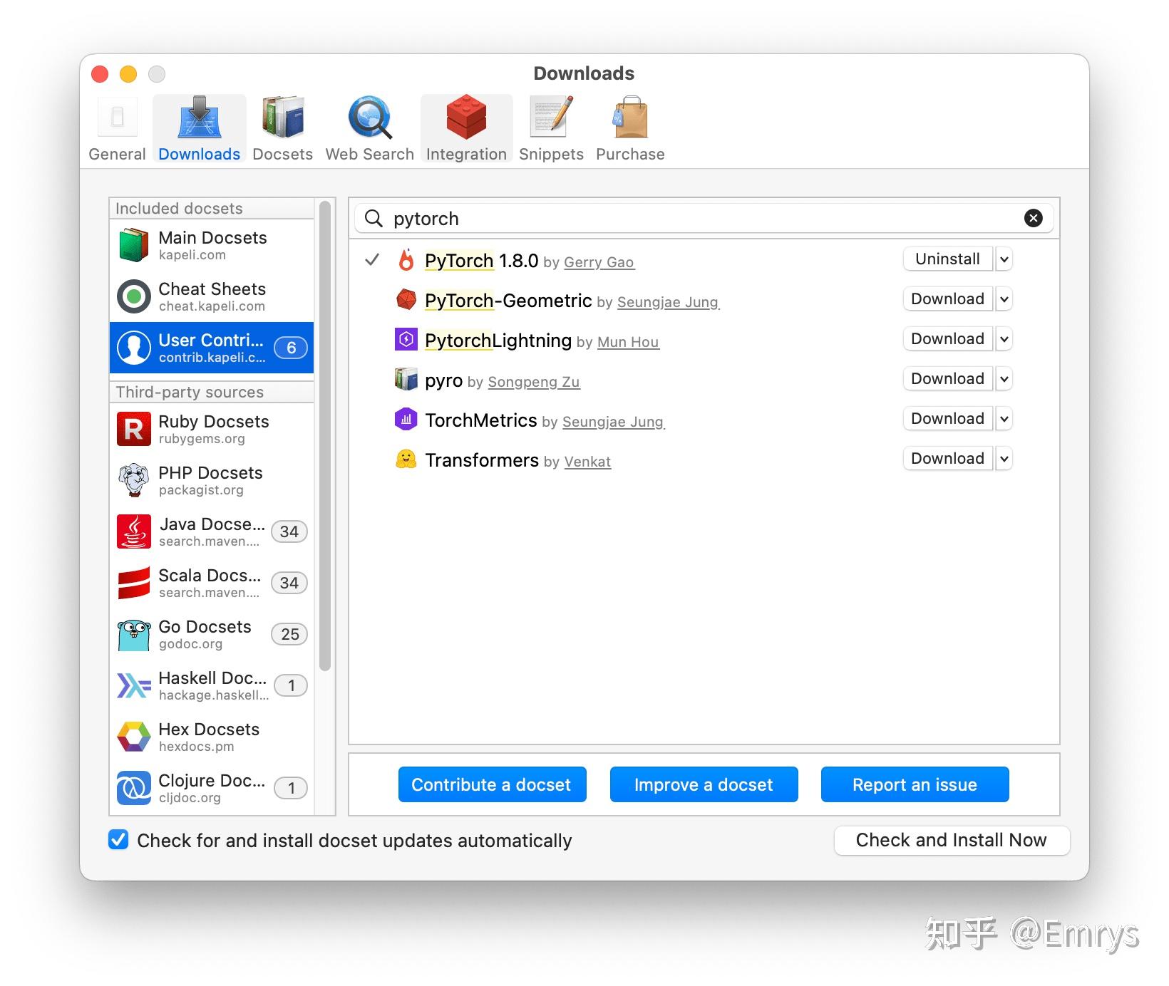 如何获取pytorch documentation的离线版？ - 知乎