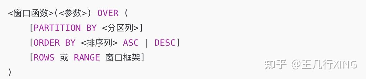 彻底掌握：SQL Window Function - PARTITION, ROWS, RANGE - 知乎