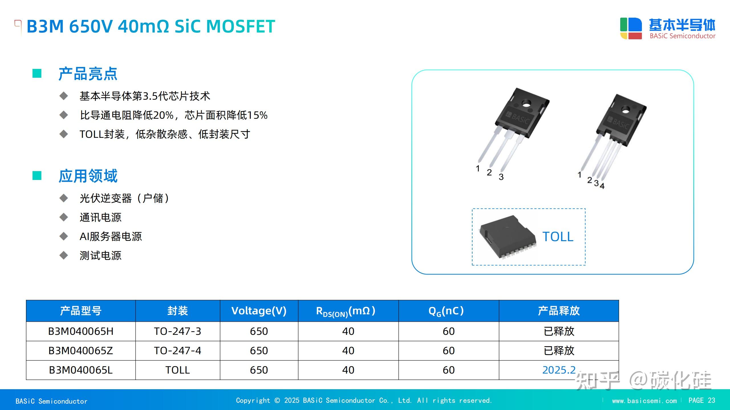 为什么650V SiC碳化硅MOSFET全面取代超结MOSFET和高压GaN氮化镓器件？ - 知乎