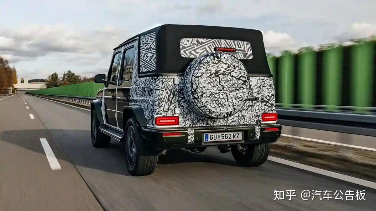 炫富新神器，奔驰G级敞篷版要来了，官方谍照已曝光 - 知乎