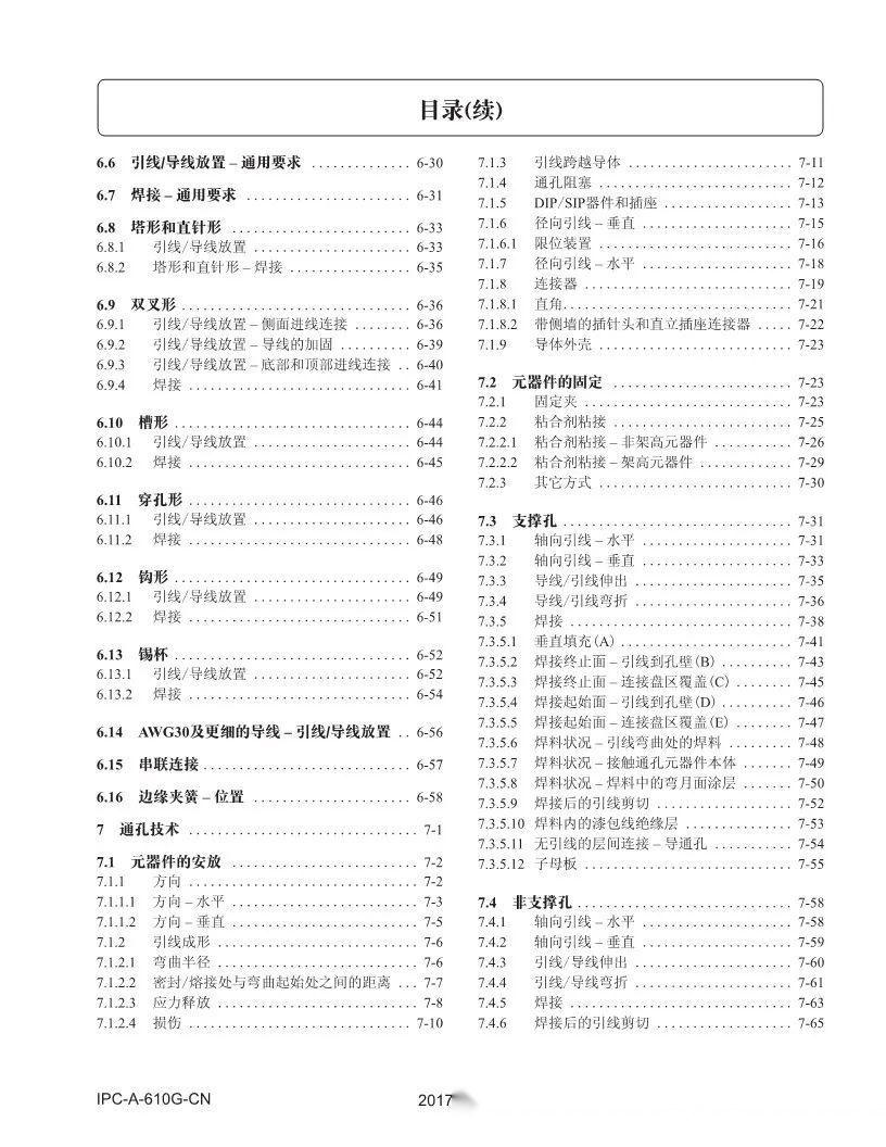 IPC-A-610G-CN电子组装可接受条件 - 知乎