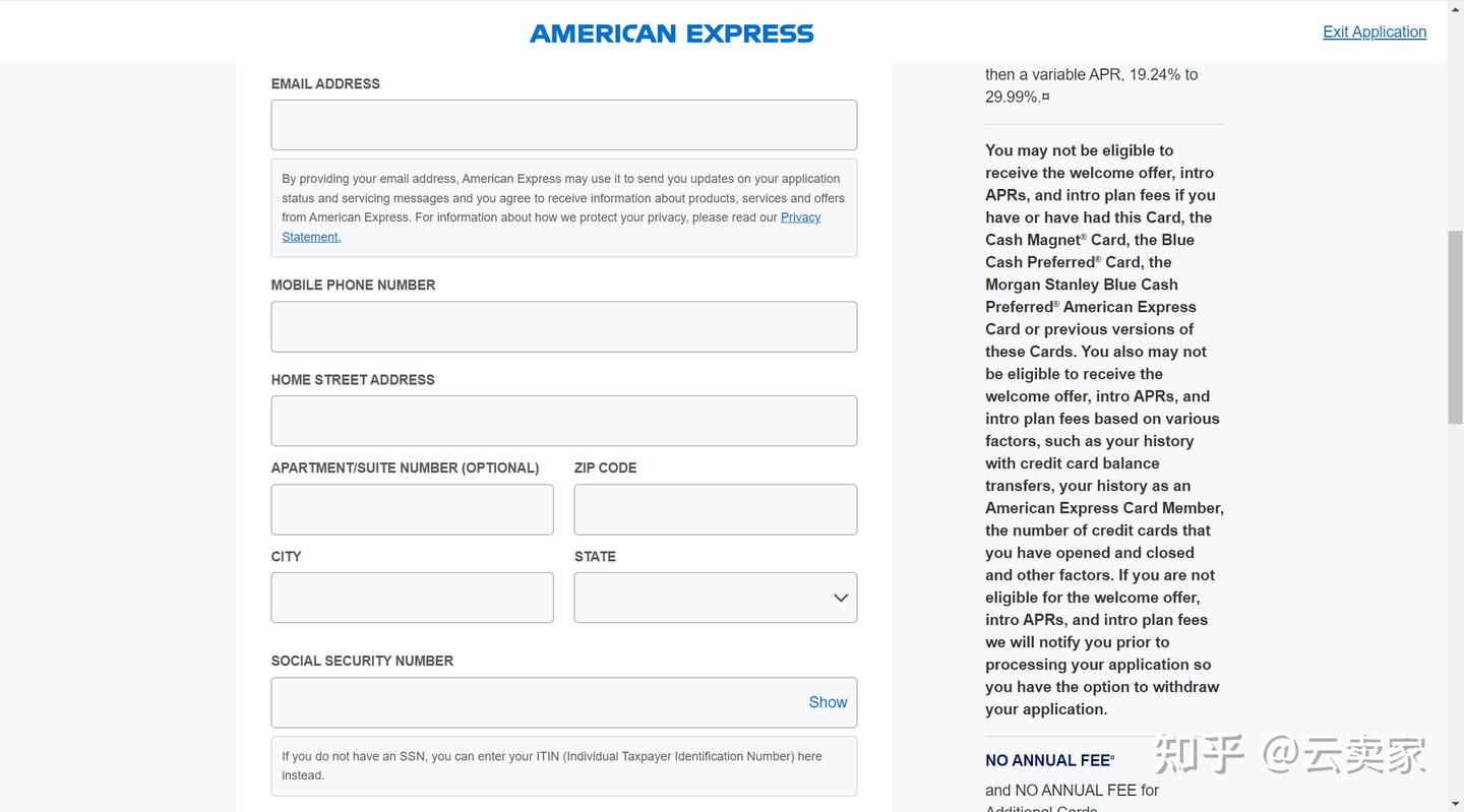 2024如何用ITIN申请美国运通American Express的信用卡 - 知乎