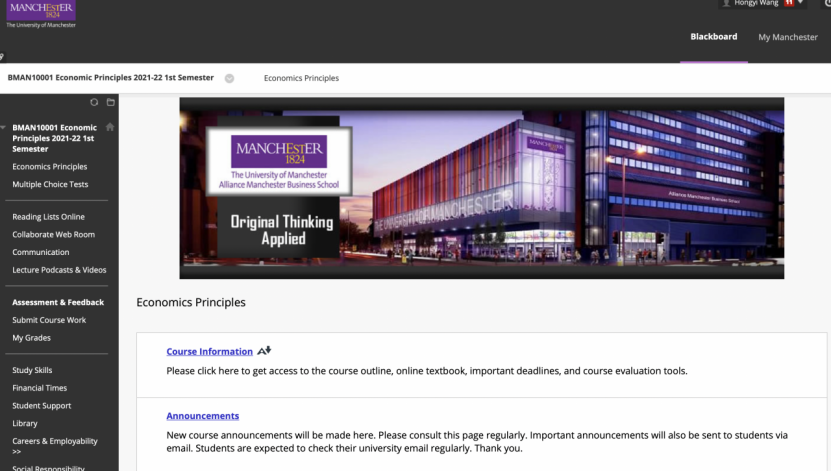 曼大留学 | My Manchester系统使用指南！ - 知乎