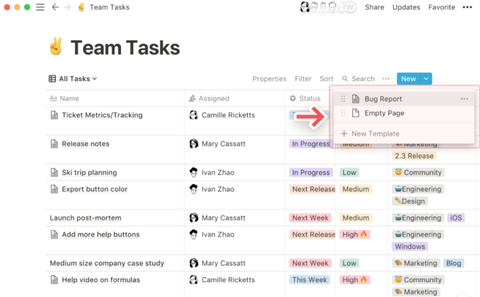 【Notion教程】怎么用Notion 数据库模板 - 知乎