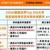 25fall德国Top 200高校最佳申请时间线 - 知乎