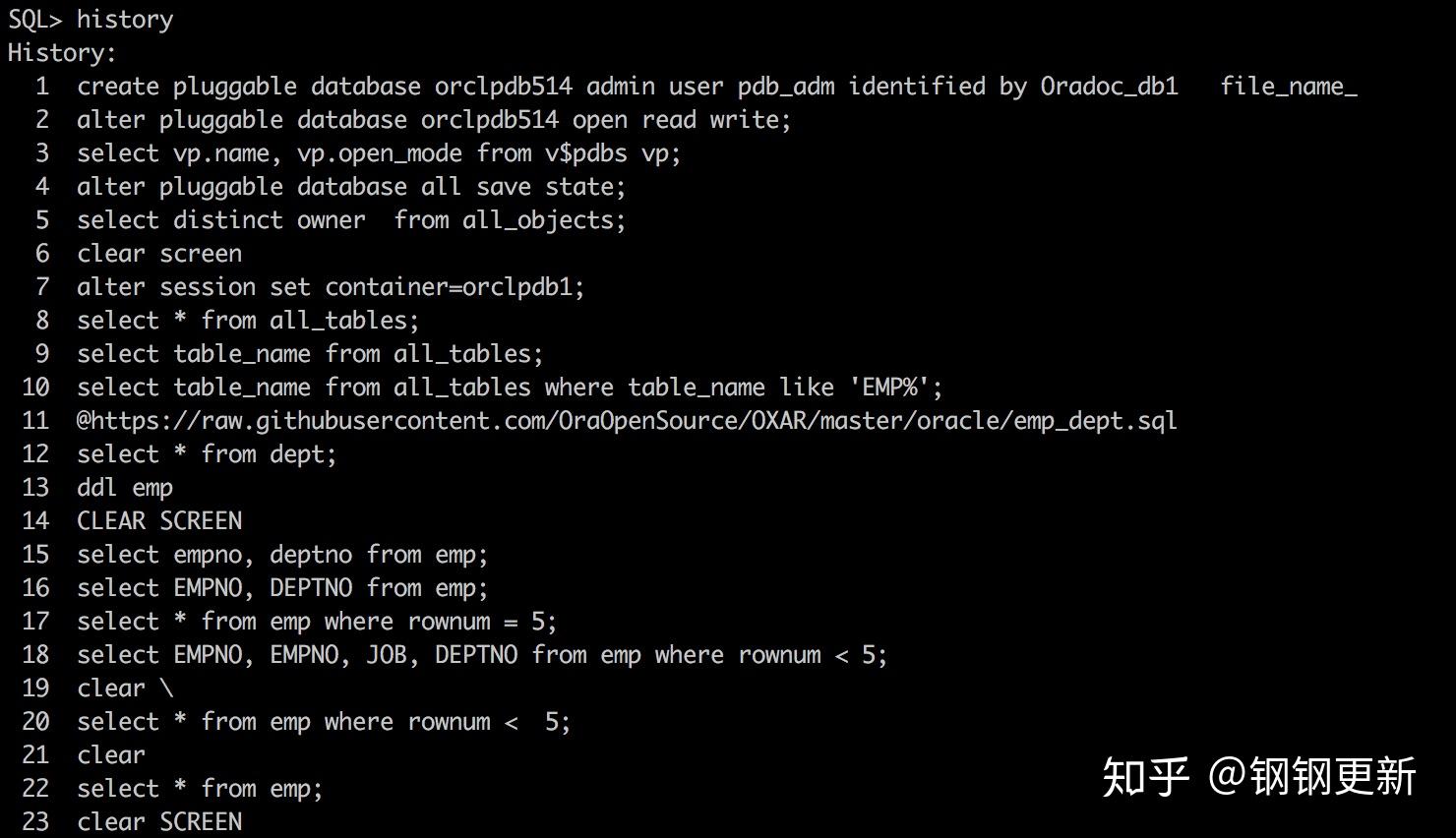 Oracle SQLcl - 替代 sqlplus 的利器 - 知乎