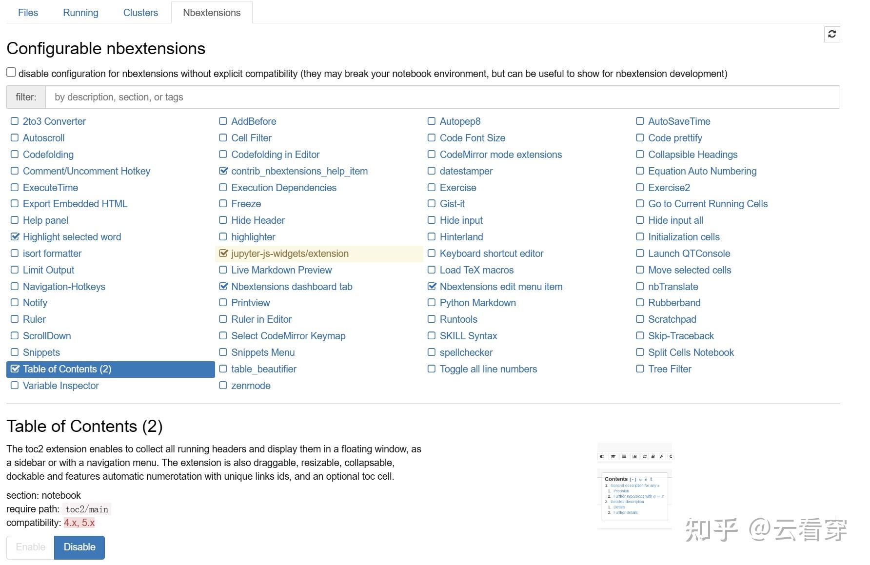 Jupyter Notebook 添加目录 [踩坑 脱坑] - 知乎