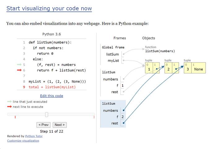 代码执行可视化网站推荐：python，Java... - 知乎