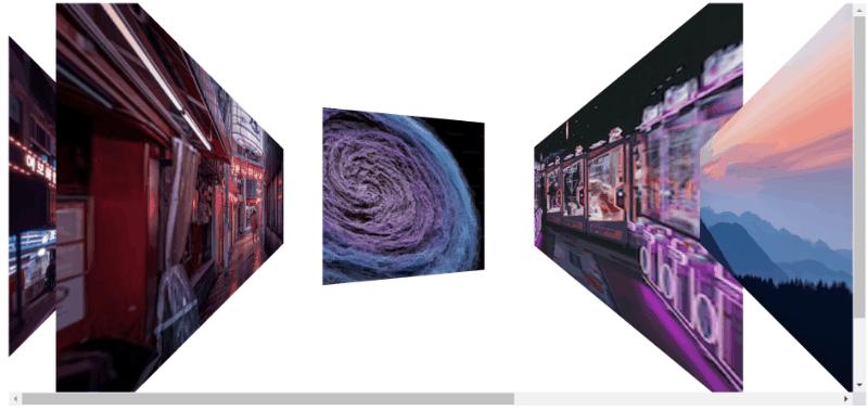 用scroll snap和scroll-driven animations实现苹果的经典动画cover flow - 知乎