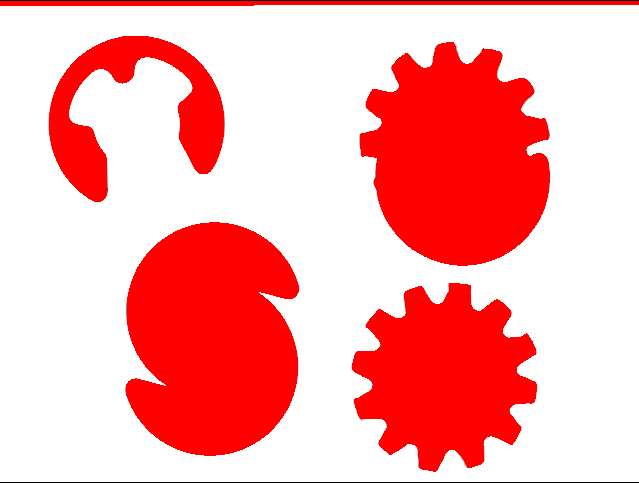 实现halcon中的erosion、connection、fill_up - 知乎