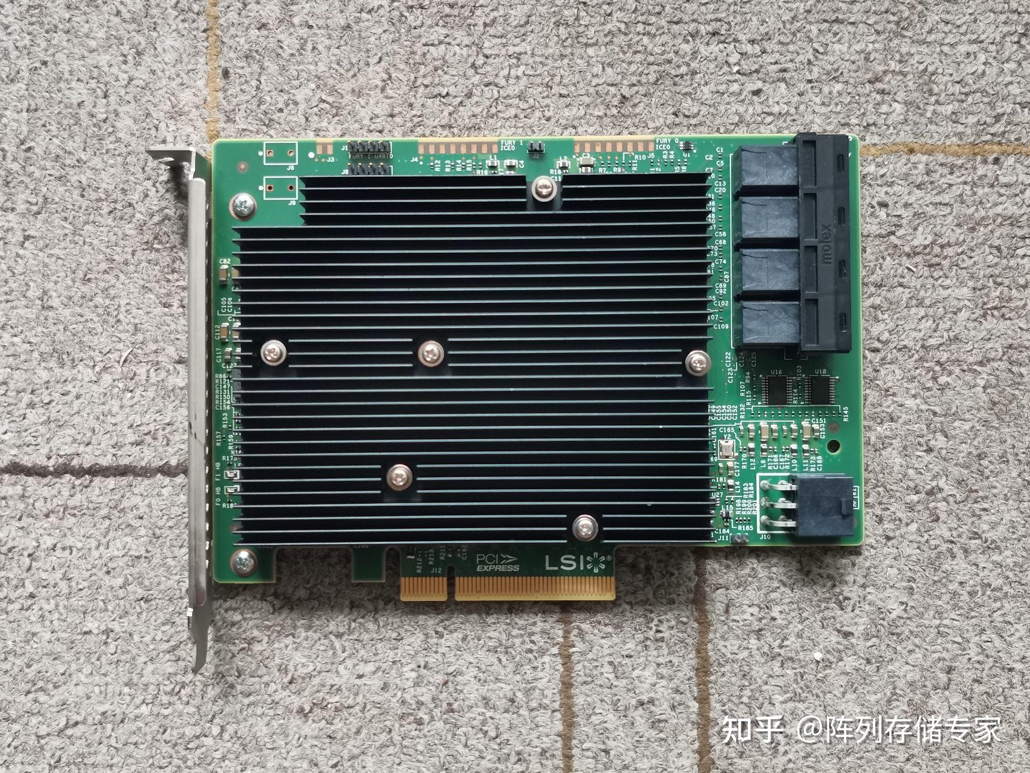 介绍一下lsi9300-16i，一个有意思的“胶水”3008芯片12g直通卡 - 知乎