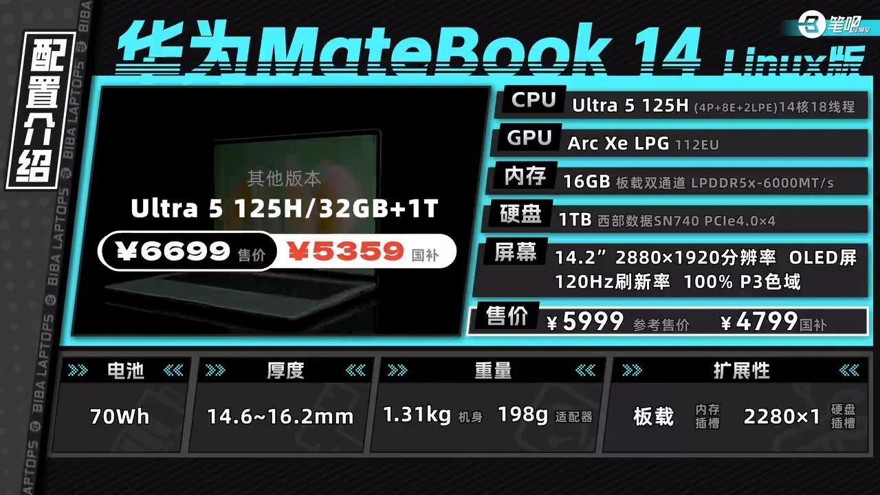 岂曰无歌，我自起舞：华为MateBook 14 Linux版评测 - 知乎