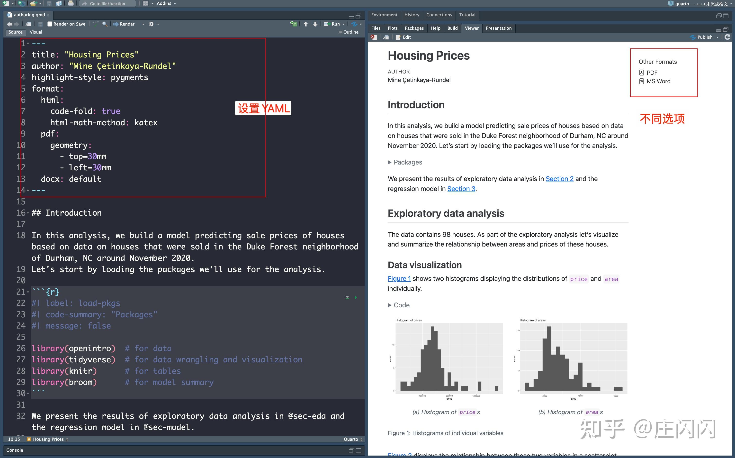 Quarto 入门教程 (4)：添加内容，公式，引用 - 知乎