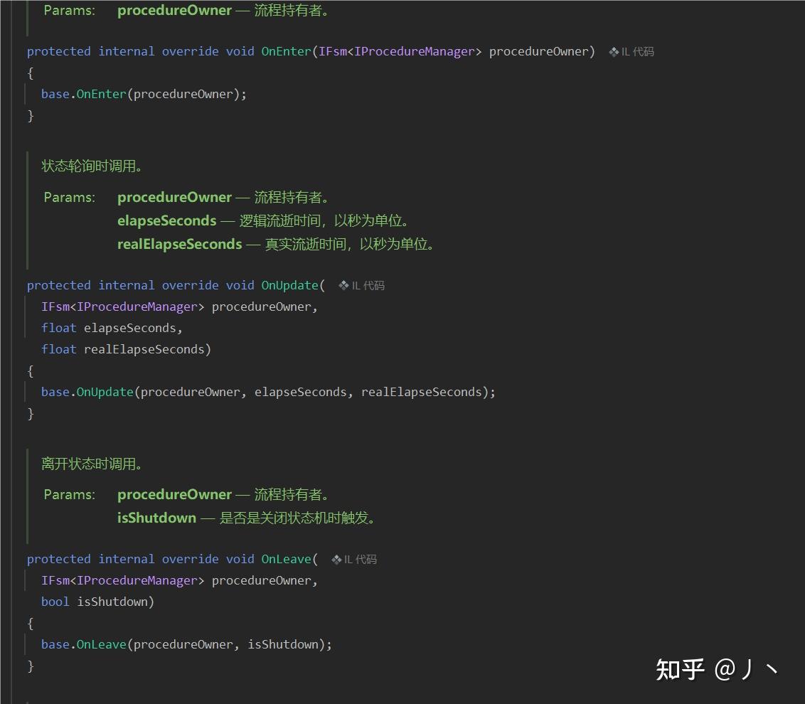 GameFramework学习记录-流程之ProcedureMenu深度剖析（二） - 知乎
