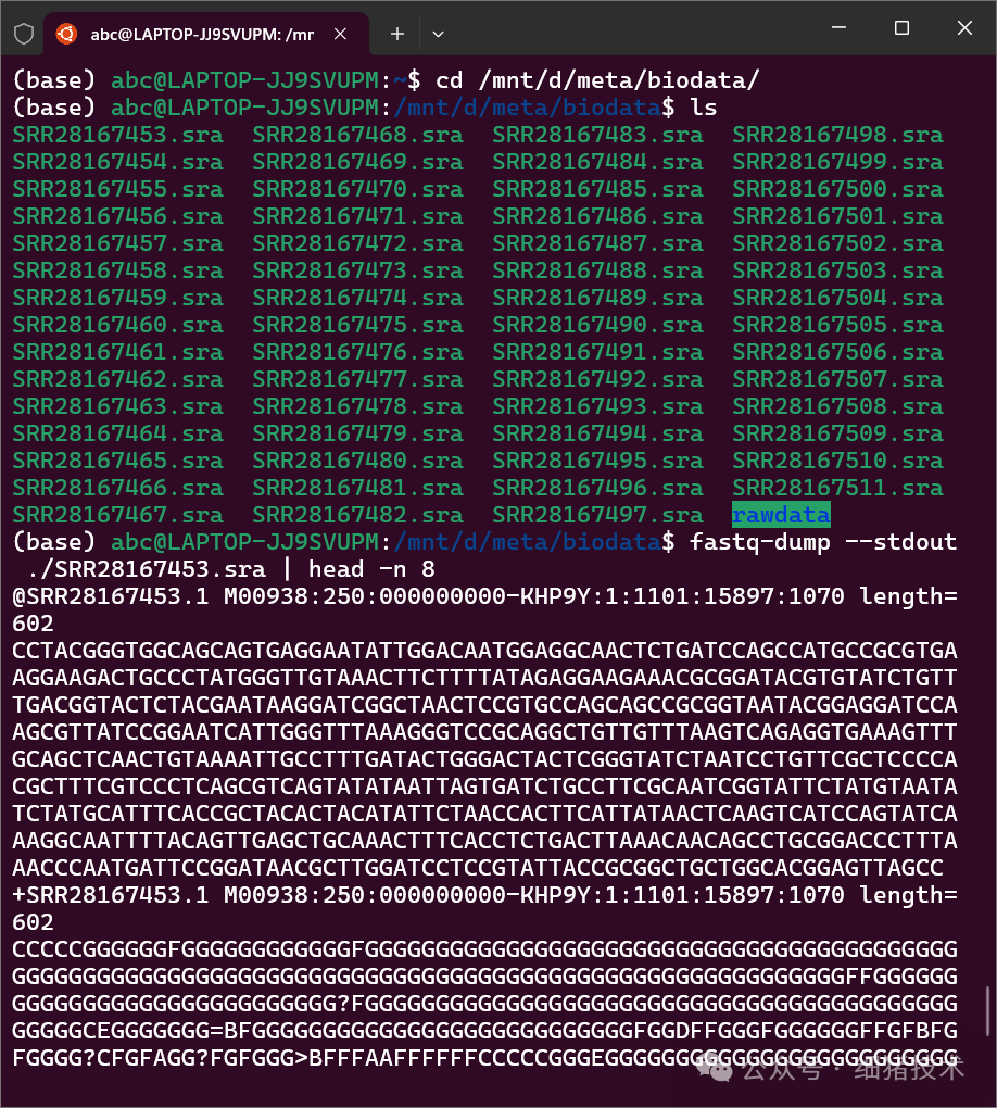 应用SRA Toolkit工具下载SRA格式序列文件和转化文件格式 - 知乎