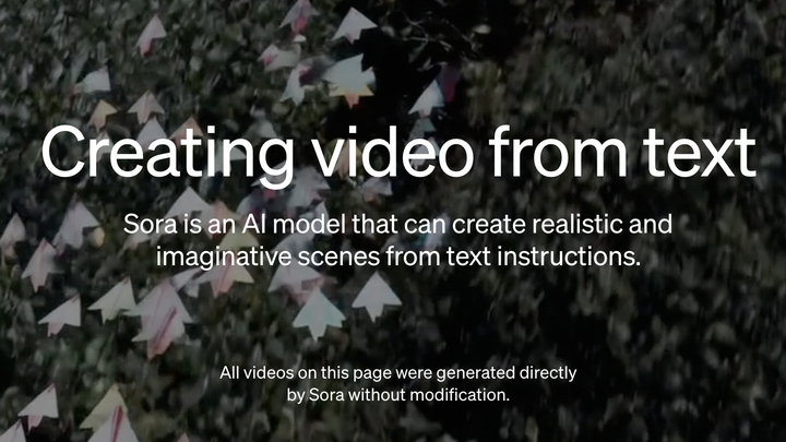 【AIGC-AI视频生成重大更新！】OpenAI的视频生成模型来了：Sora。高清+长视频+强逻辑性生成，颠覆现有视频生成模型认知！ - 知乎