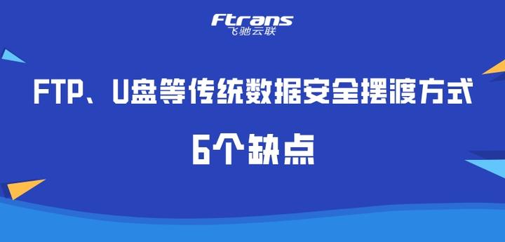 FTP、U盘等传统数据安全摆渡方式的6个缺点 - 知乎
