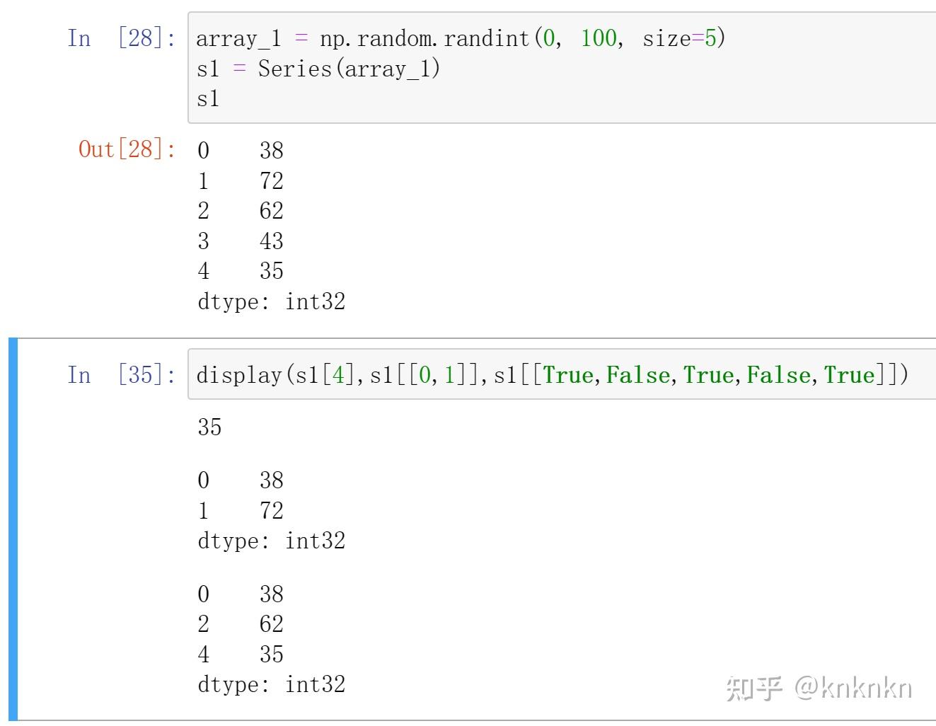 Pandas中的数据结构——series 知乎