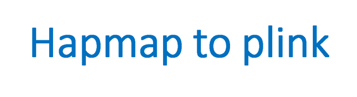 Hapmap 格式转 plink（.ped, .map）格式 - 知乎