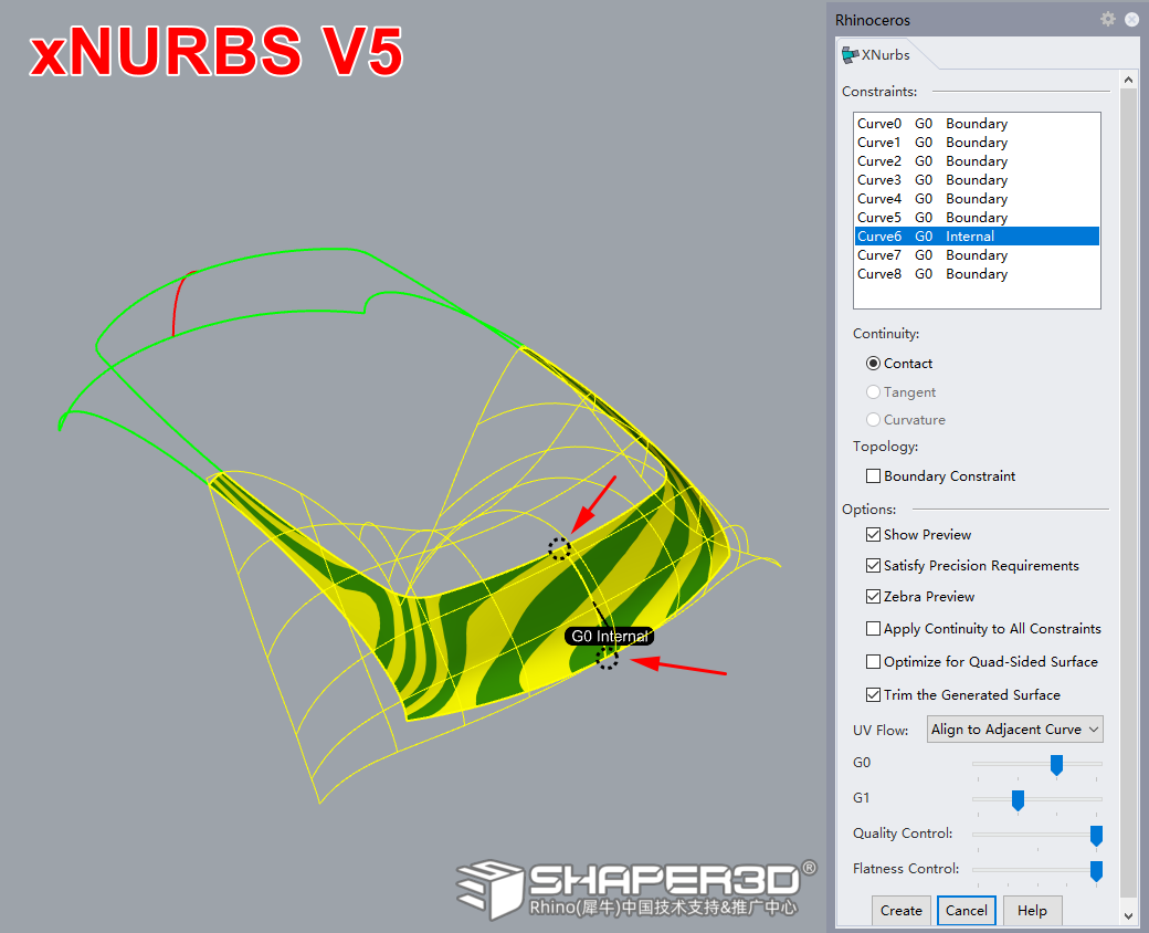 xNURBS for Rhino 7 发布 - 知乎