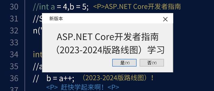ASP.NET Core开发者指南（2023-2024版路线图） - 知乎