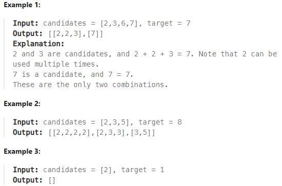 Leetcode Combination Sum - 知乎