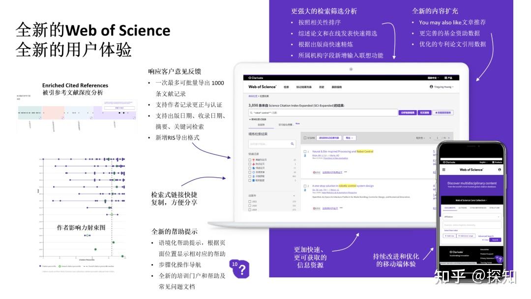 【科研分享】新版Web of science亮点大介绍！ - 知乎