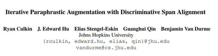 Paper Reading: Paraphrastic Augmentation[Arxiv] - 知乎
