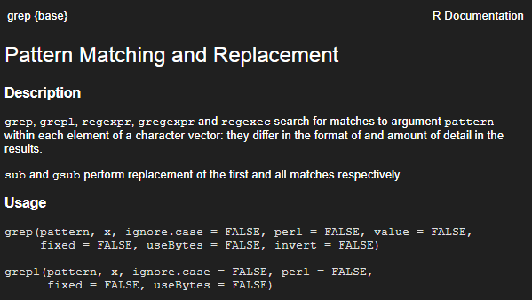 R中的grep和grepl函数 - 知乎