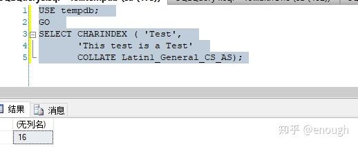 CHARINDEX 函数用法 - 知乎