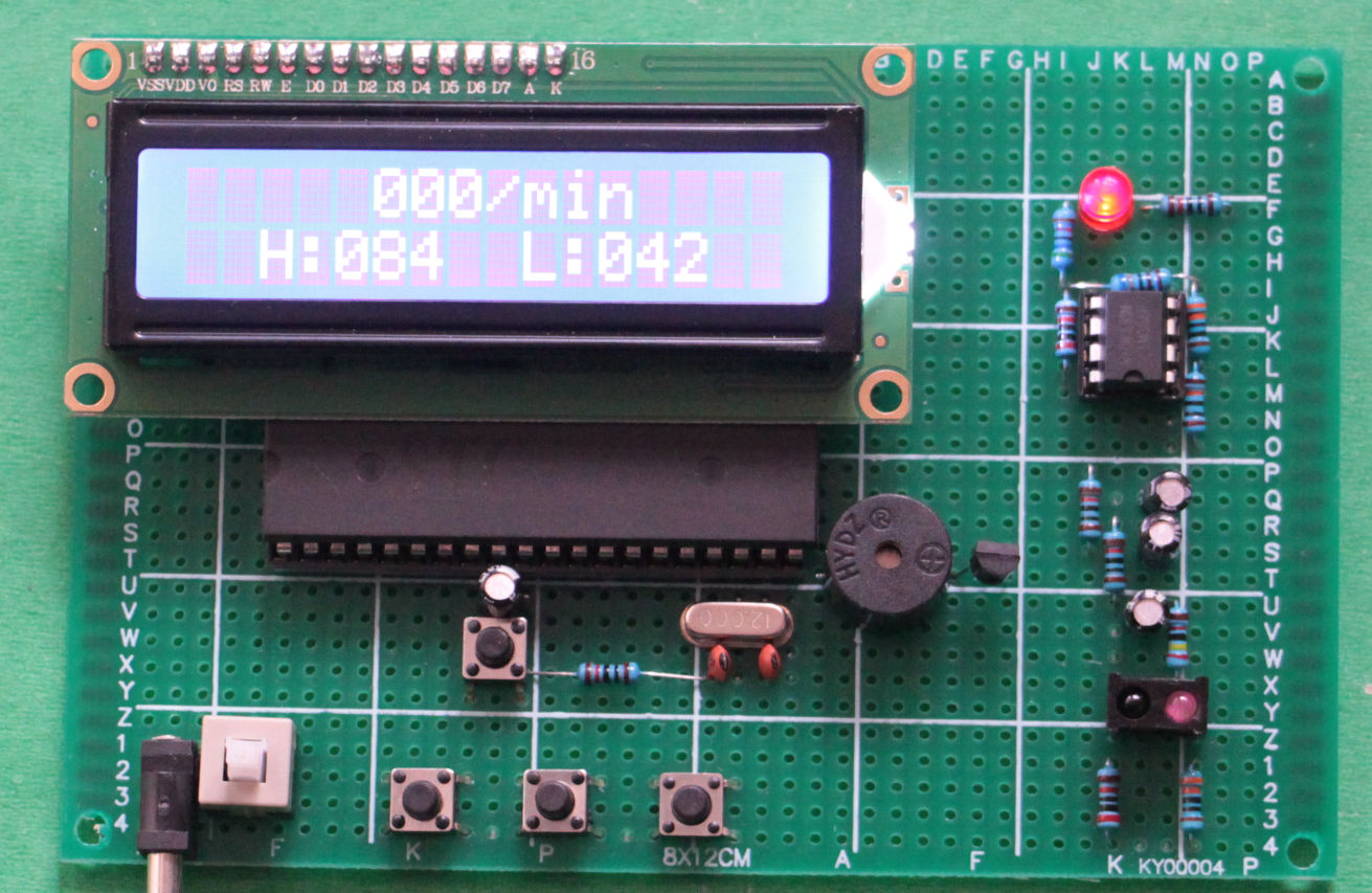 51单片机的心率脉搏检测系统设计，ST188光电传感器，仿真，程序，原理图，论文 - 知乎