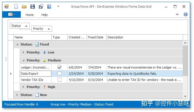 DevExpress WinForms中文教程：Grouping（分组）- 分组行API - 知乎