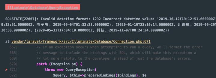 Laravel7升级后，seeder填充数据报错Invalid datetime format - 知乎