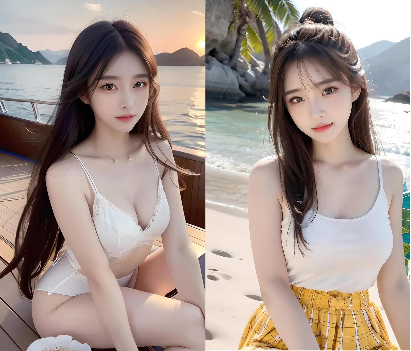 AI美女图片欣赏 清纯美女图片 高清美女图片无水印 适合做手机壁纸 - 知乎