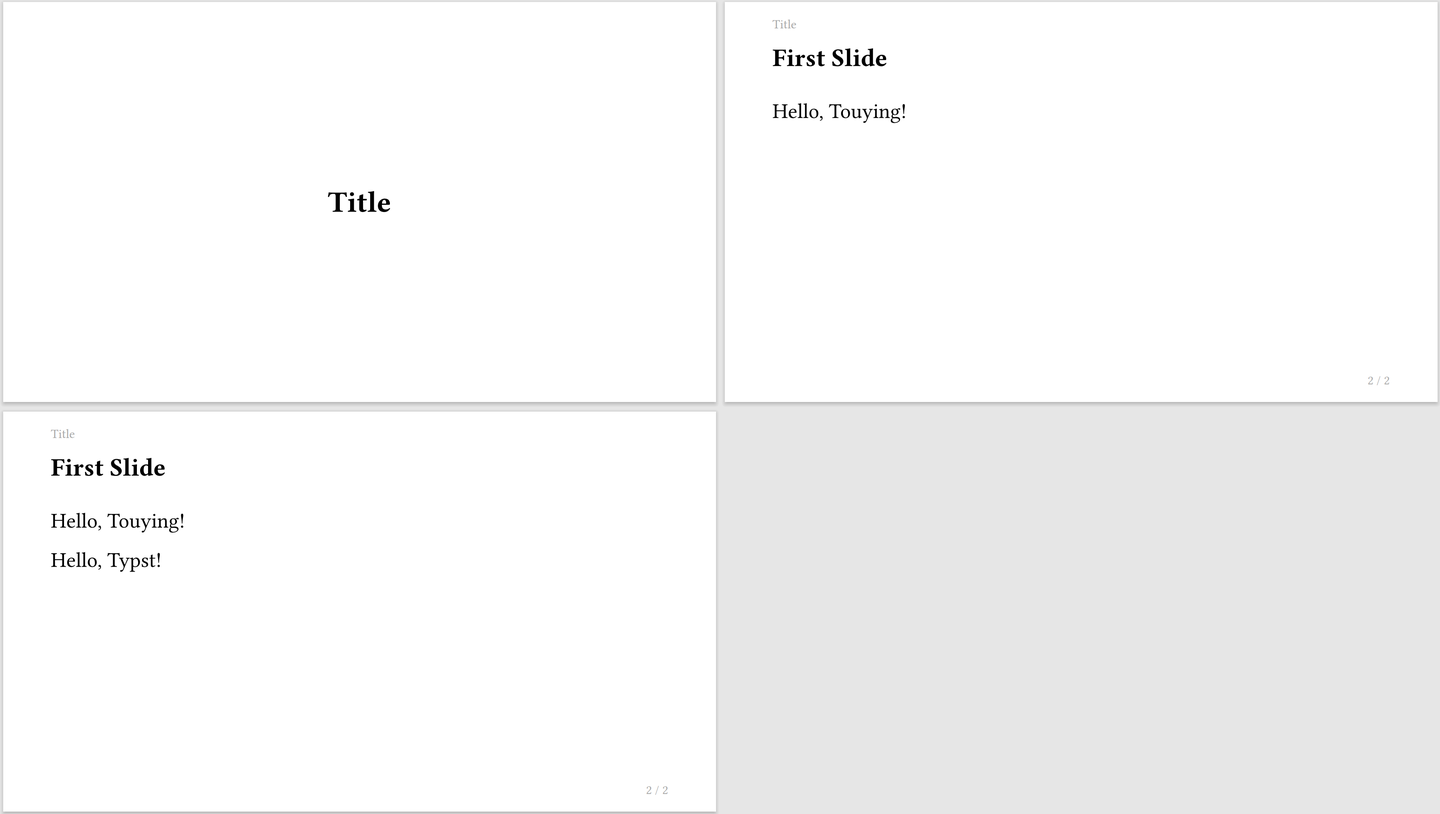 基于 Typst 的新一代的学术幻灯片（Slides）神器 —— Touying - 知乎