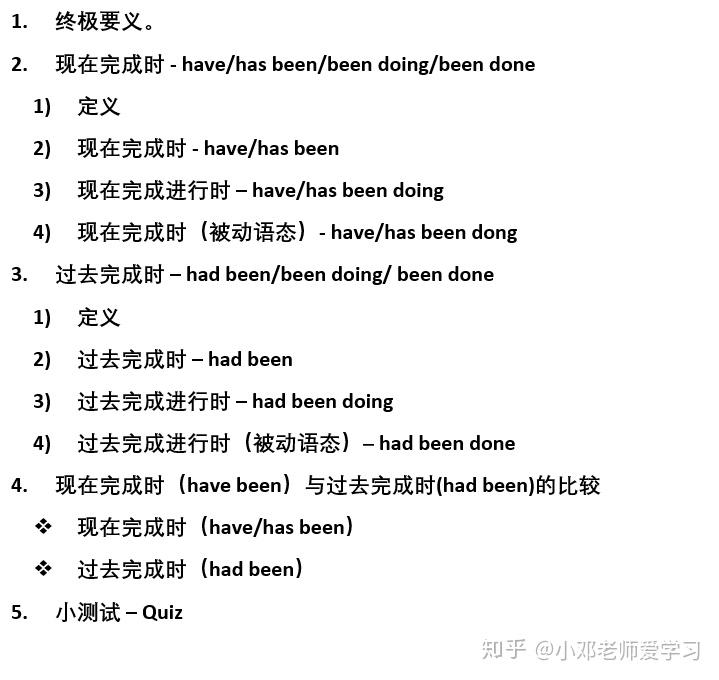 到底如何区分have been\has been\had been这三个时态？ - 知乎