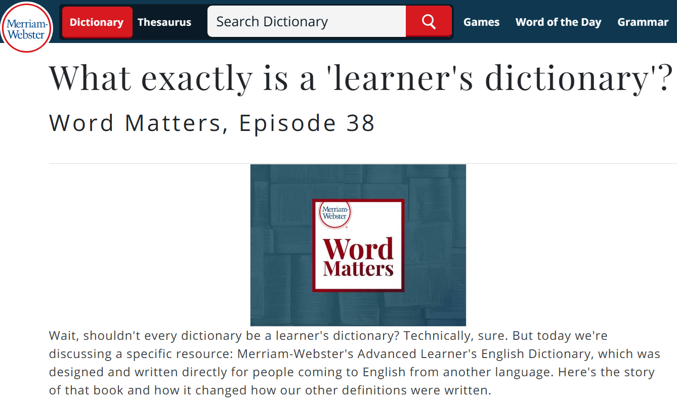 为什么老师都建议学生多用英英词典？ - 知乎