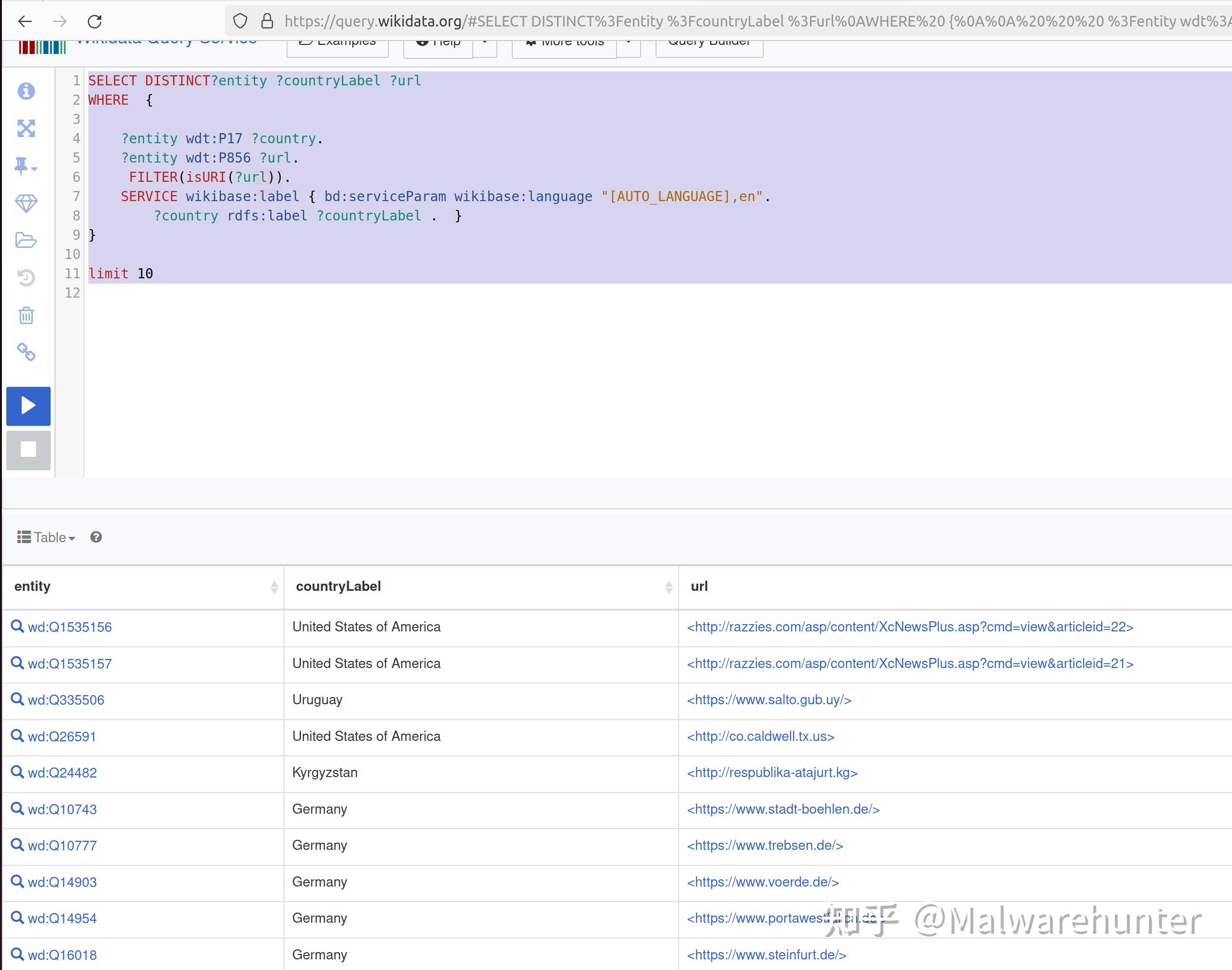 Wikidata中数据查询 - 知乎