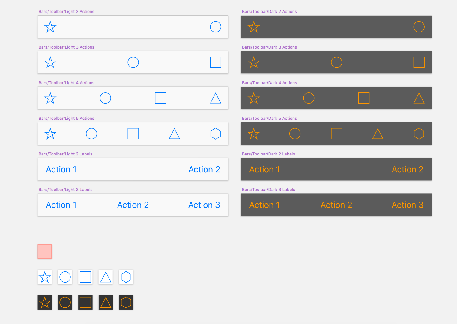 使用 Sketch 的 Nested Symbol 来制作可变换状态的Tab bar - 知乎