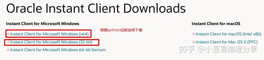 Python连接Oracle数据库完美教程 - 知乎