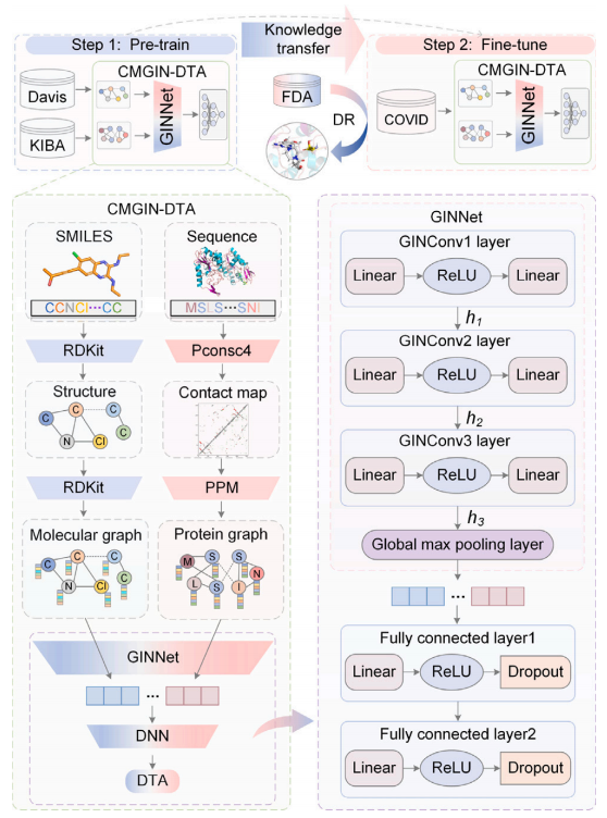 论文笔记13|GINCM-DTA A graph isomorphic network with protein contact map ...