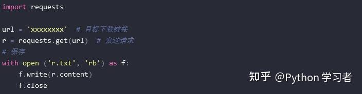 Python从网页上下载文件的9种方法 - 知乎