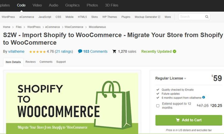 Import Shopify to WooCommerce（S2W）插件下载，将shopify产品搬迁至wordpres网站 - 知乎