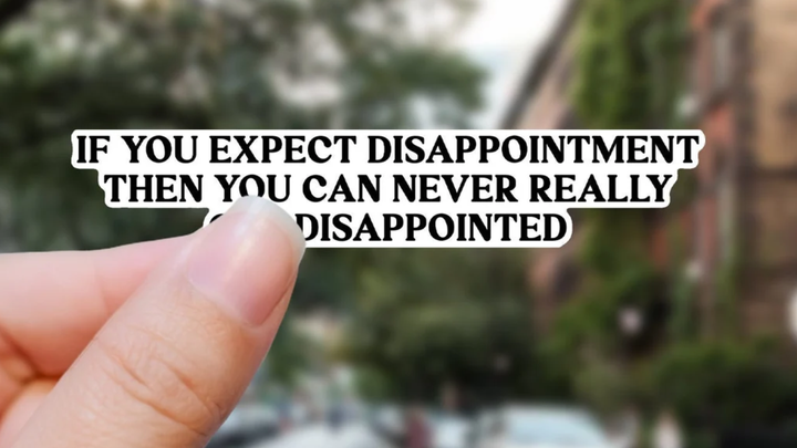 如果你对失望抱有期望，你就不会真正感到失望 - 知乎