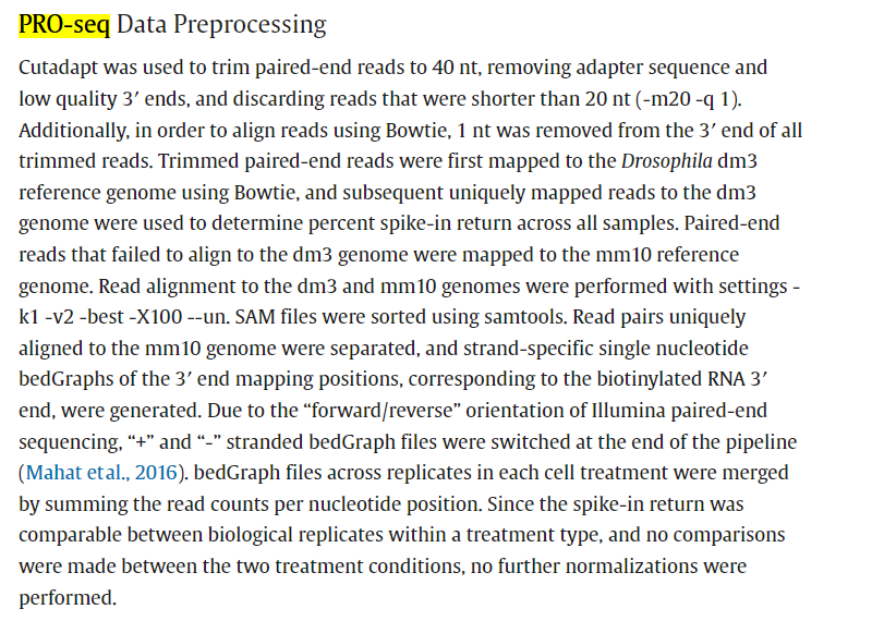 pro-seq analysis - 知乎