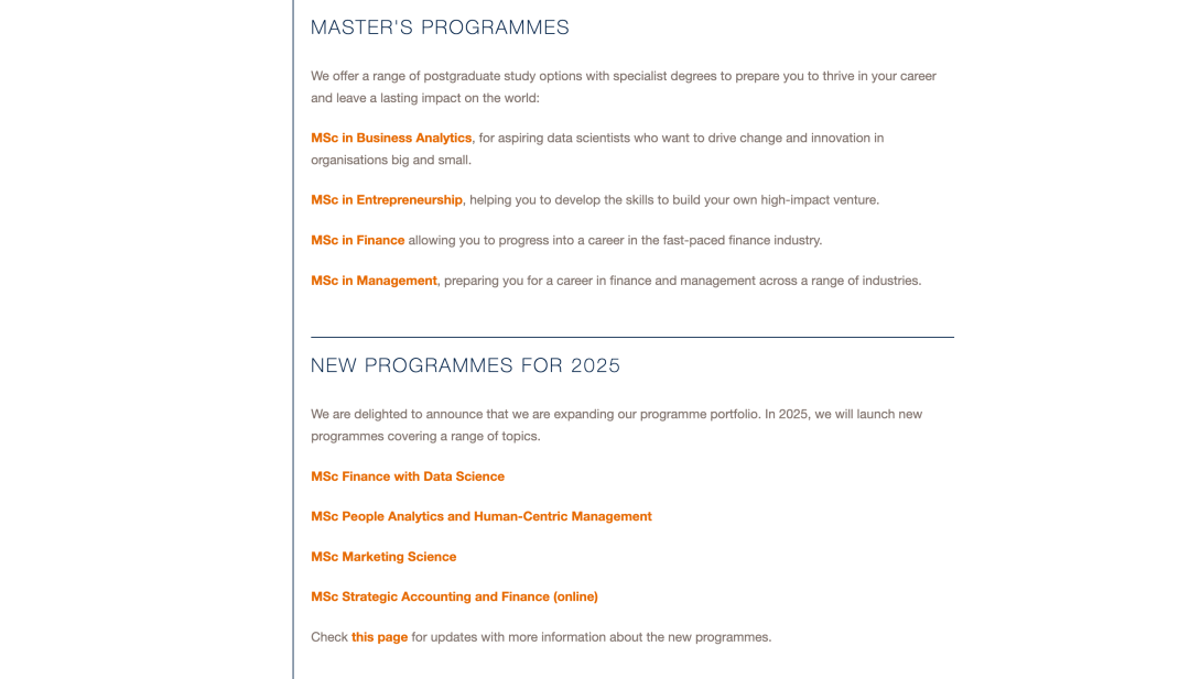 25Fall录取捷报｜UCL管理学企业/金融分支怎么选？管院新开4项目全面对标LSE管理系？UCL MSc Management - 知乎